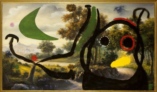 Joan Miro Landscape Paintings