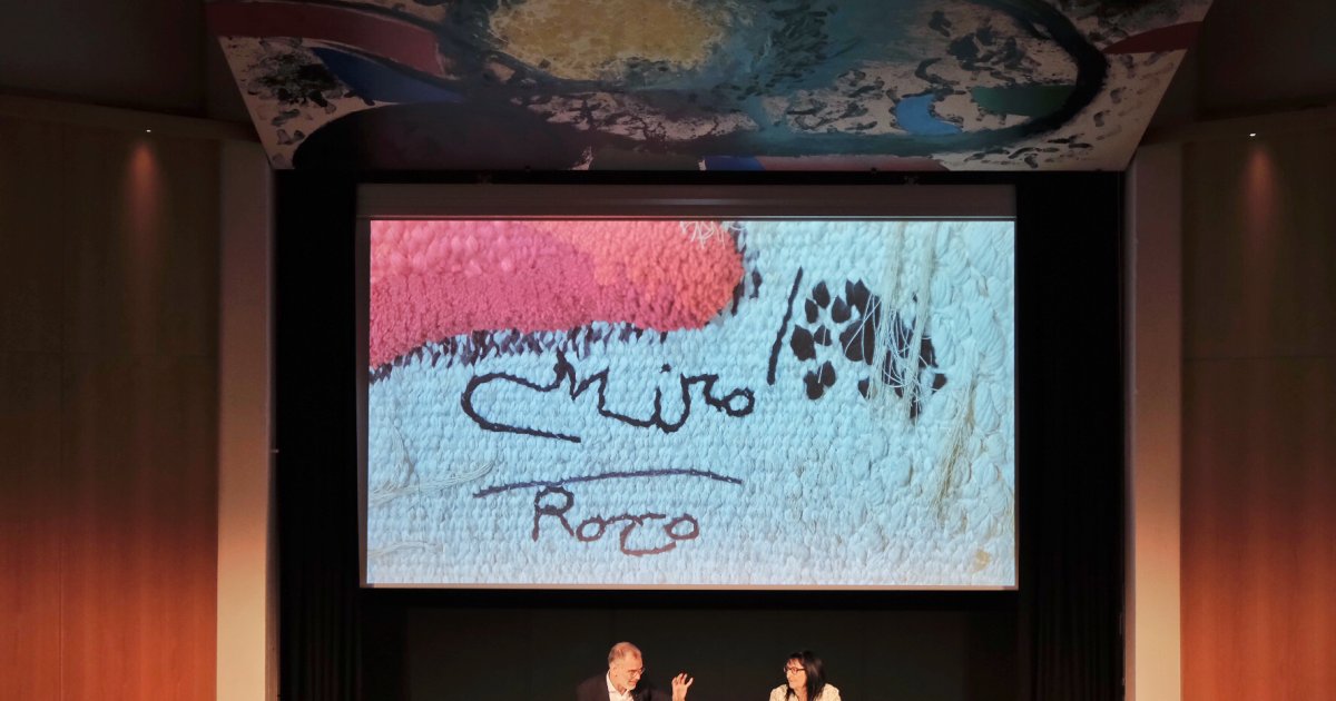 La Fundació Joan Miró y la Fundación ”la Caixa” presentan Los tapices ...