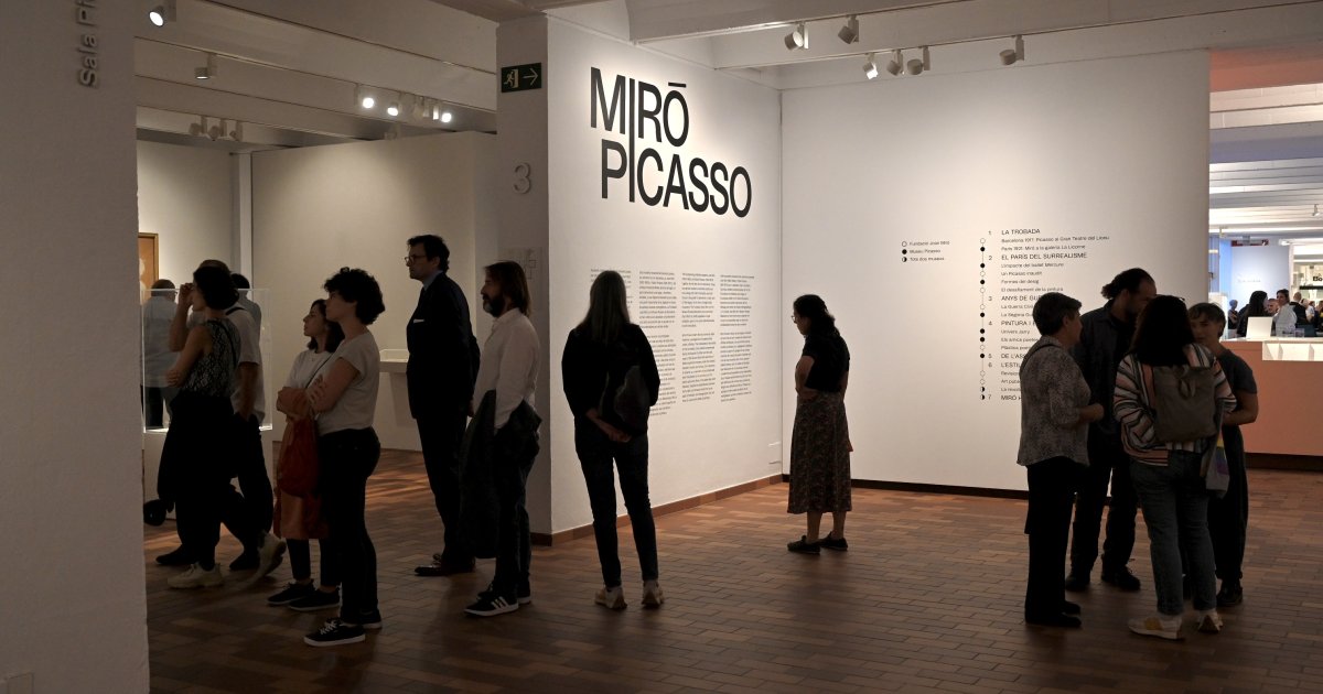 Guided tour to the Miró-Picasso exhibition in French | Guided tours ...